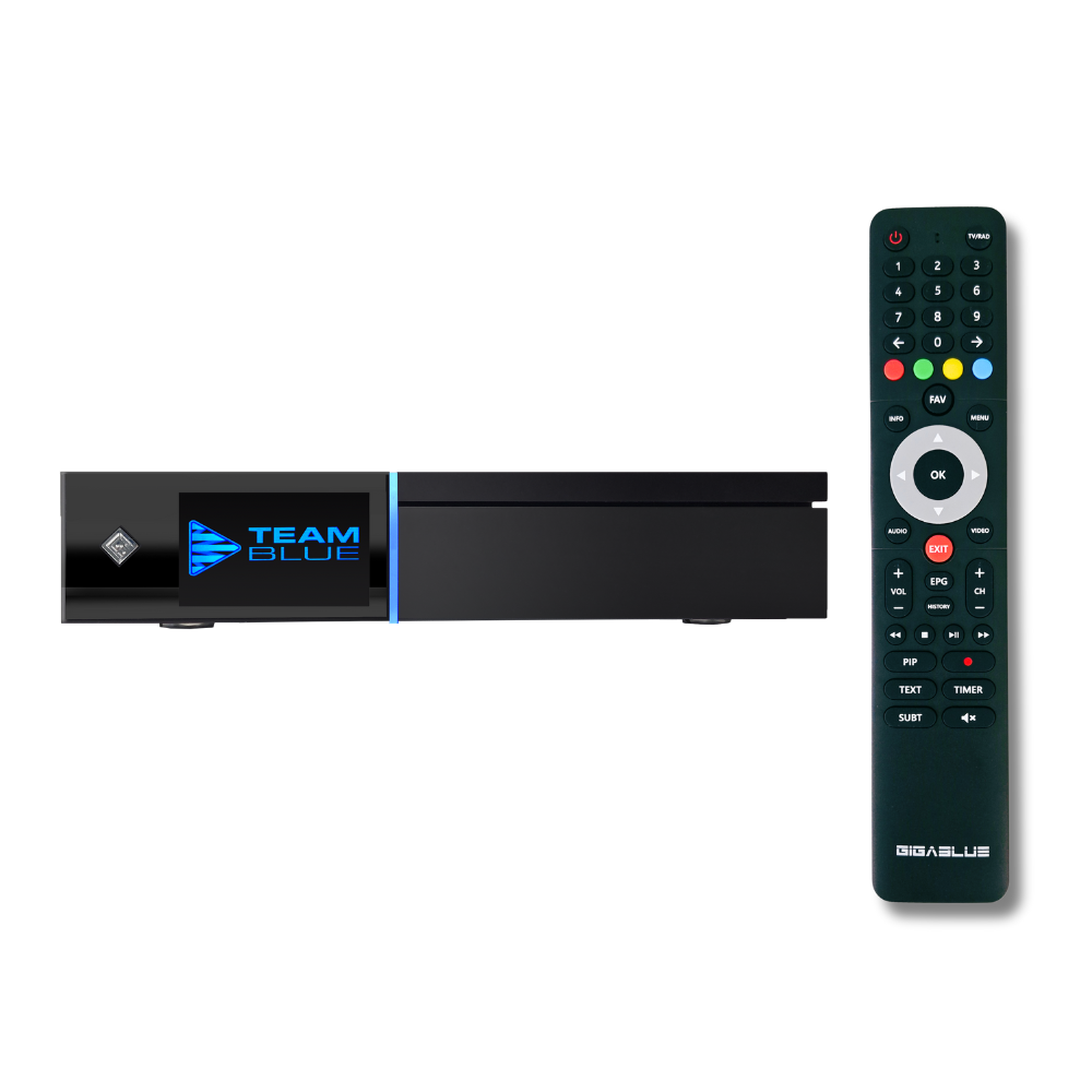 GigaBlue UHD Quad 4K Pro – PVR-Receiver mit HBB-TV, Bluetooth 5.4, 2x
